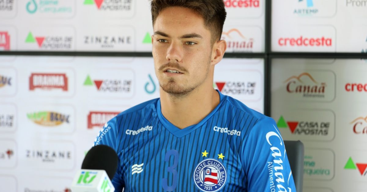 'Volto como profissional', diz Caio Mello em retorno ao Bahia - Bahia Notícias