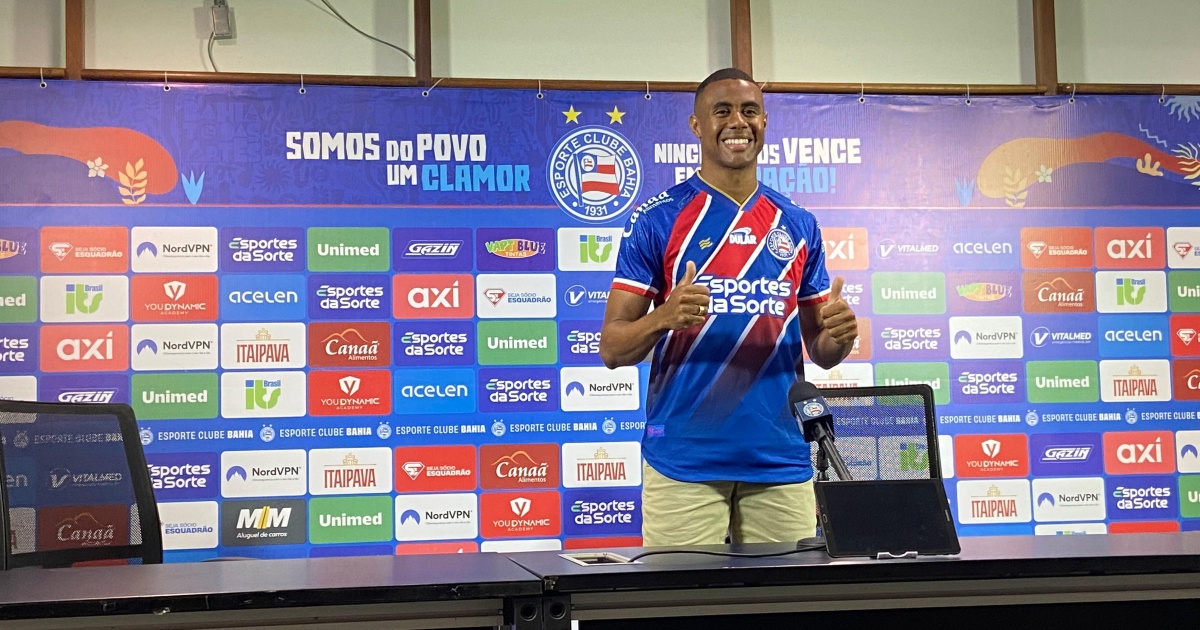 Apresentado pelo Bahia, Erick avalia concorrência no meio-campo: "Chego ...
