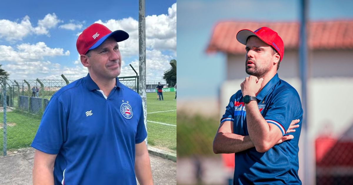 Léo Mendes deixa o Sub-17 do Bahia rumo à Ferroviária; Carlos Larocca assume o comando da equipe ...