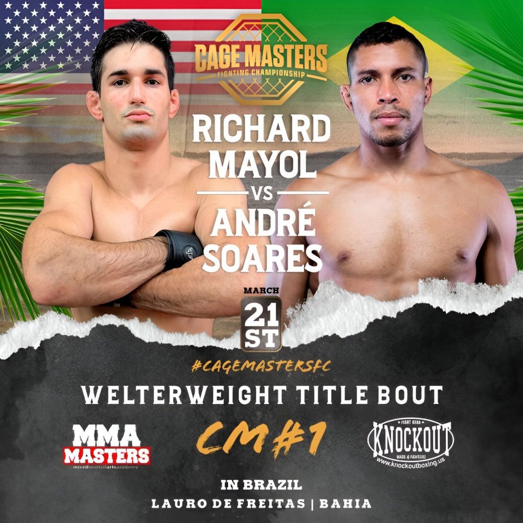 Fundadores do MMA Masters, baianos Cesar Carneiro e Daniel Valverde ...