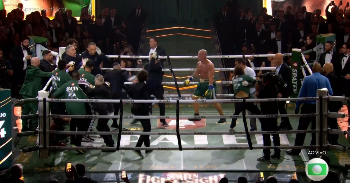 VÍDEO: Pancadaria generalizada encerra Spaten Fight Night 2 após Popó vencer Wanderlei Silva por ...