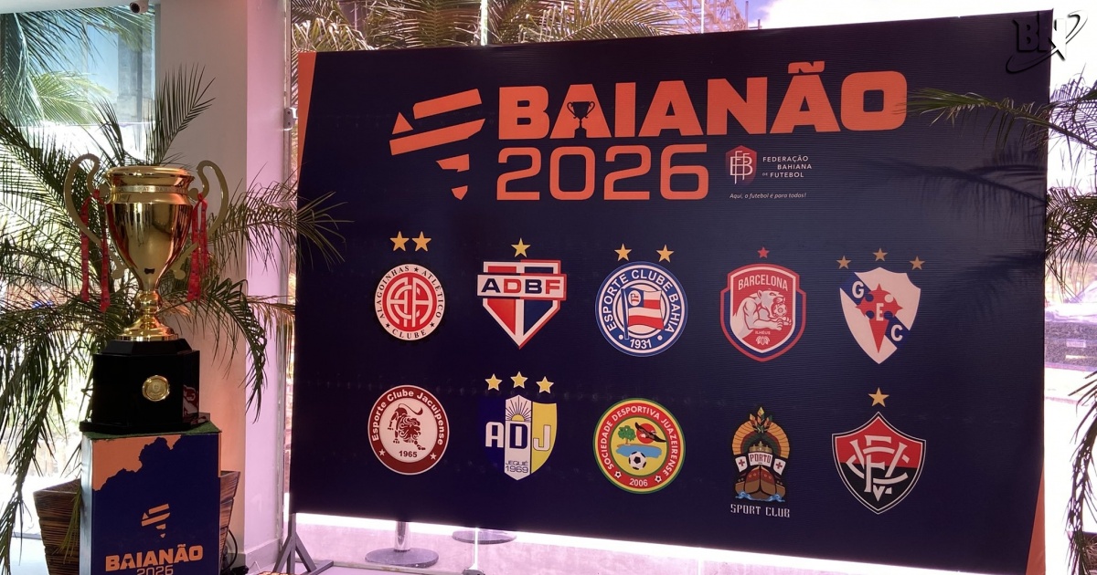 Tabela base do Baianão 2026 é definida; Veja confrontos da primeira ...