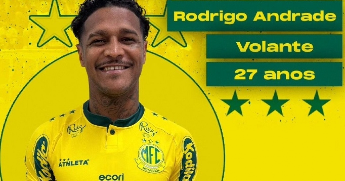 Rodrigo Andrade é anunciado pelo Mirassol após deixar o Vitória - Bahia ...