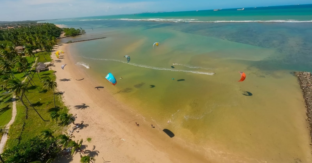 Conexão Baía: Kitesurf na Baía de Todos-os-Santos - nesta terra, em se ...