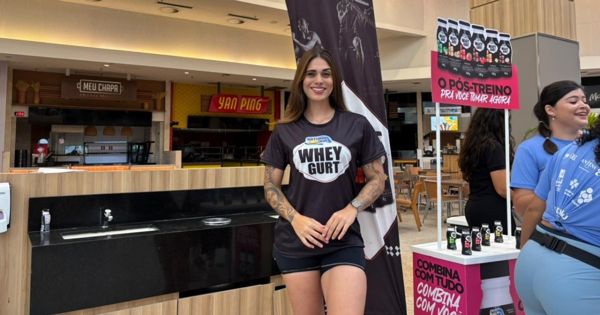 Natu Gurt marca presença em edição especial do “Treino com Ju” no ...