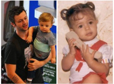 Filho de Sandy aparece pela 1ª vez em público e impressiona por ...