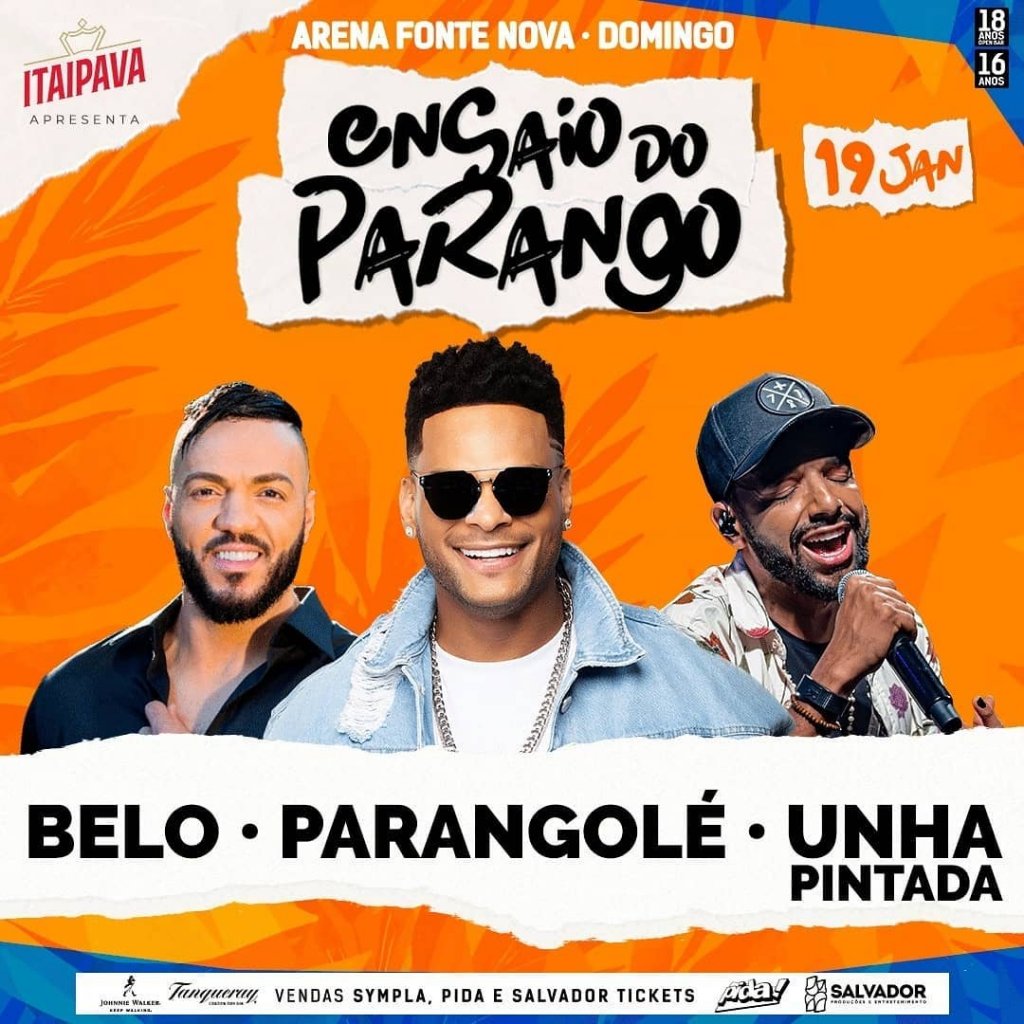 Parangolé convida Belo e Unha Pintada em última edição de 2020 do ...