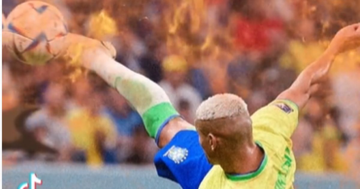 VÍdeo No Tiktok Richarlison Faz Trend Com Gol Mais Bonito Da Copa E