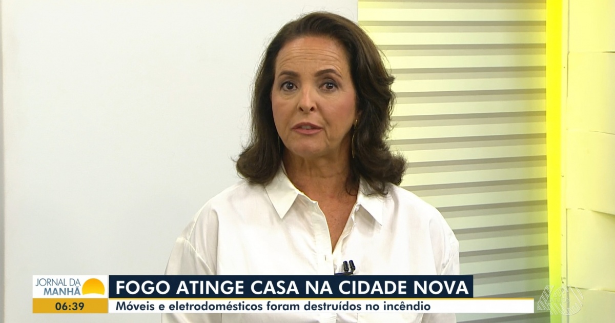 Andréa Silva faz estreia no comando do Jornal da Manhã, na TV Bahia ...
