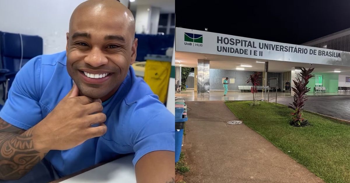 César Black retorna ao trabalho como enfermeiro do SUS após passagem ...