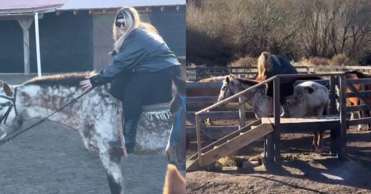 VÍDEO: Thais Carla realiza sonho de andar a cavalo após perder 50kg em cirurgia bariátrica ...