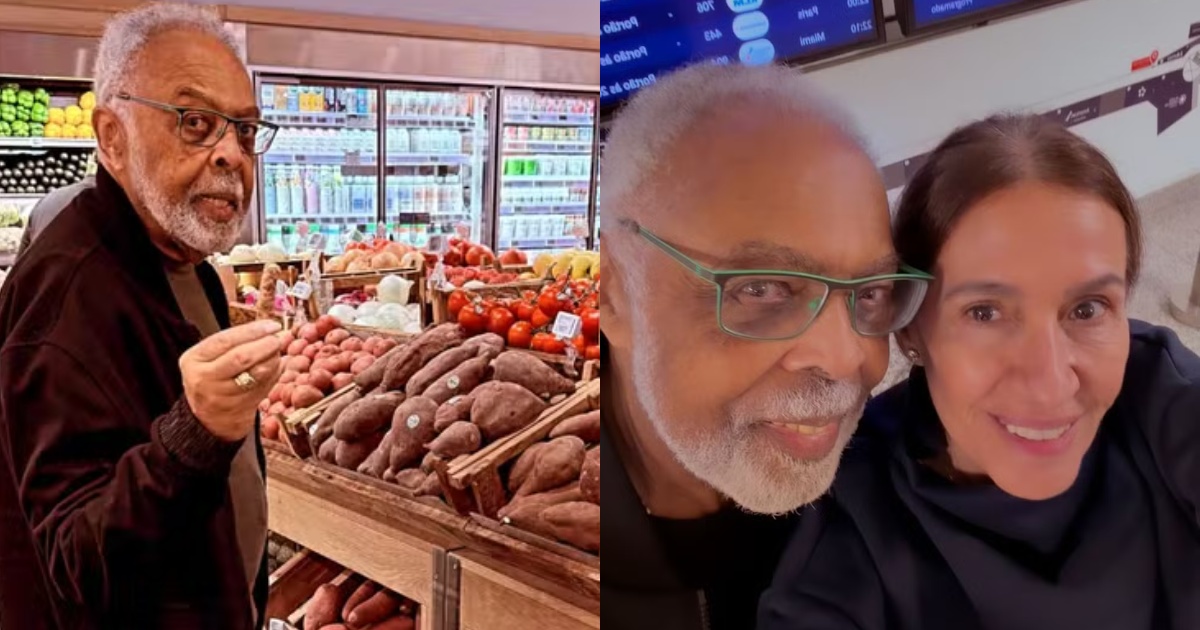 Gilberto Gil vive como "anônimo" em mercado nos Estados Unidos: "Dá pra ...