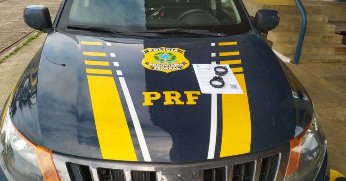 PRF prende homem com mandado de homicídio qualificado durante abordagem ...